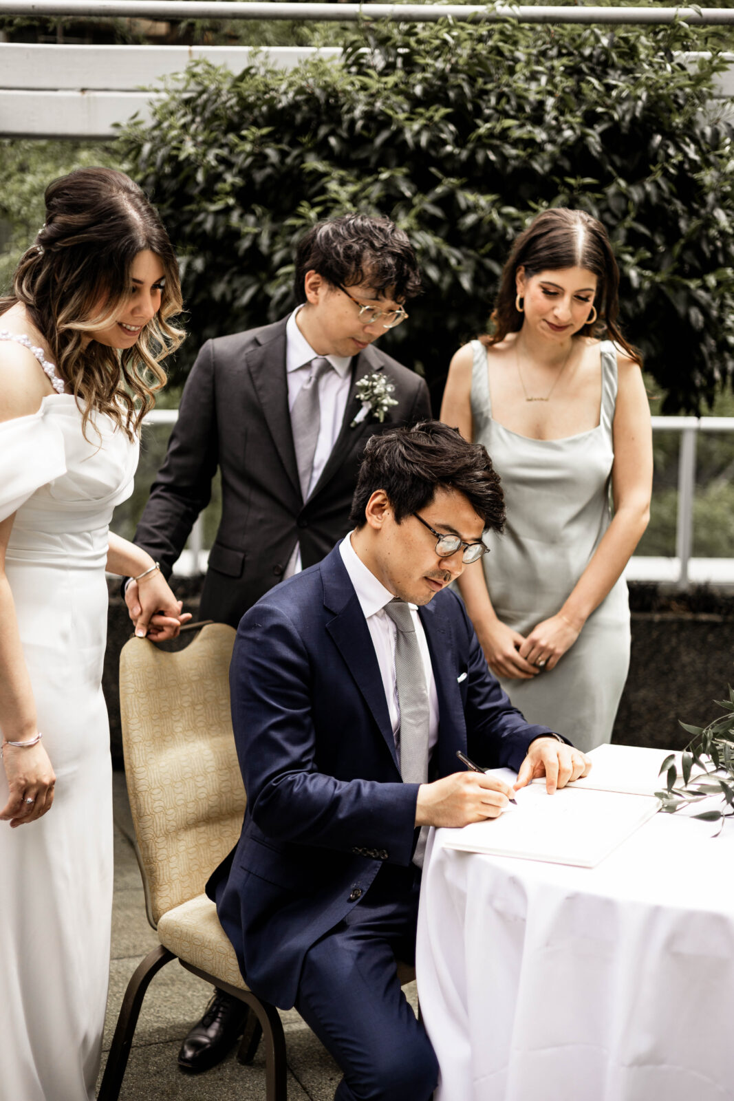 Downtown Vancouver Marriott Pinnacle Wedding - amandareedphotos.com
