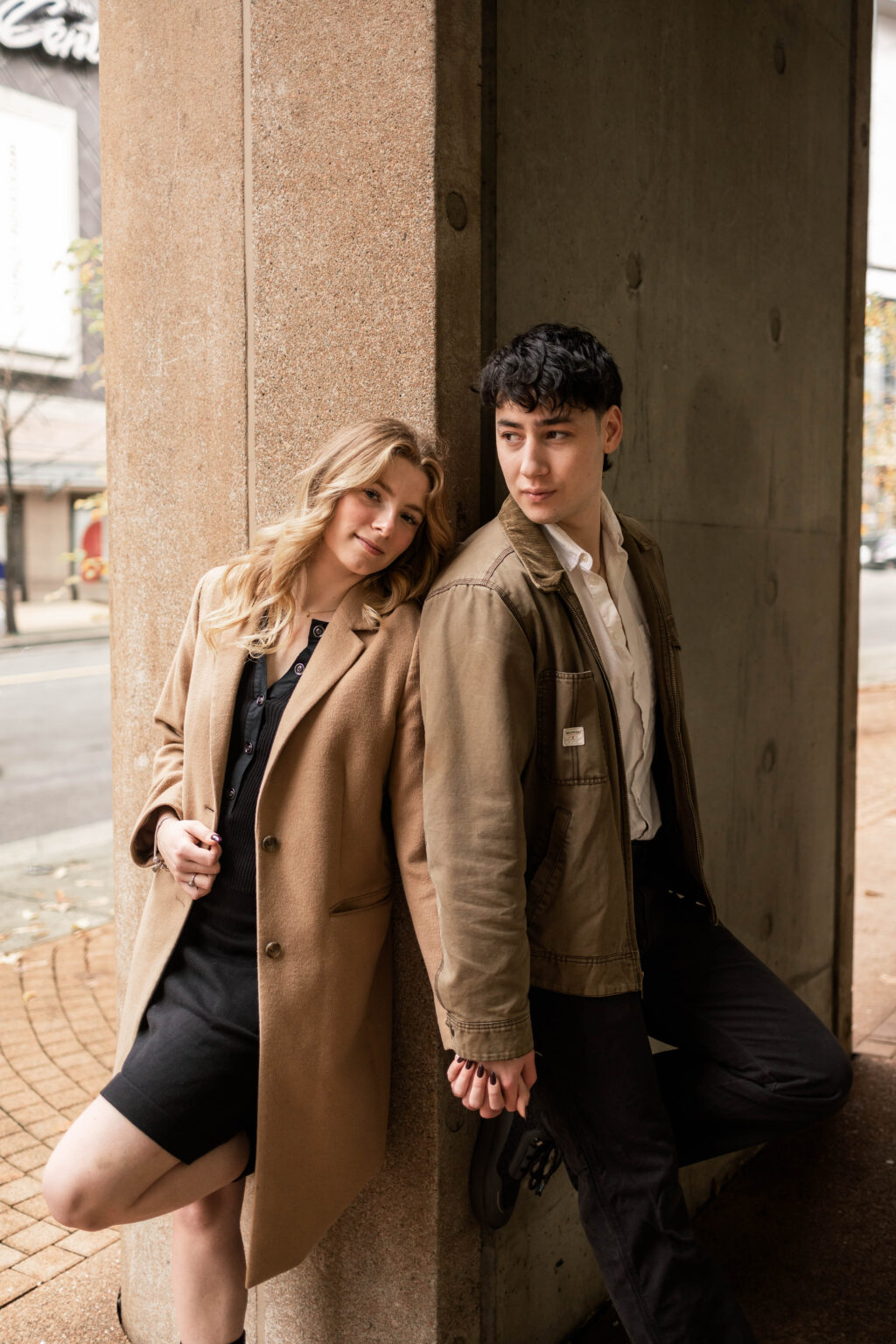 Editorial Couples Shoot Downtown Vancouver - amandareedphotos.com