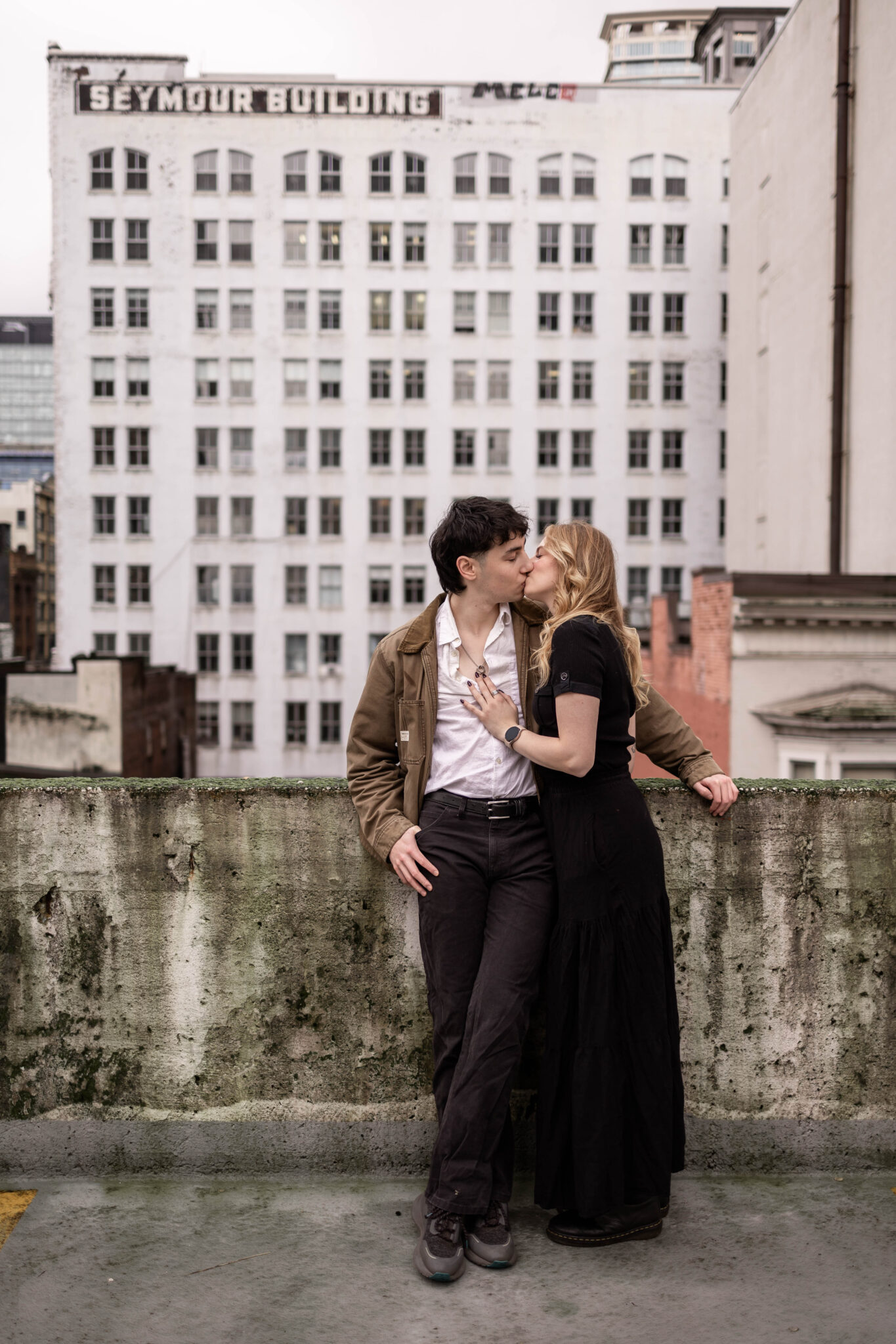 Editorial Couples Shoot Downtown Vancouver - amandareedphotos.com